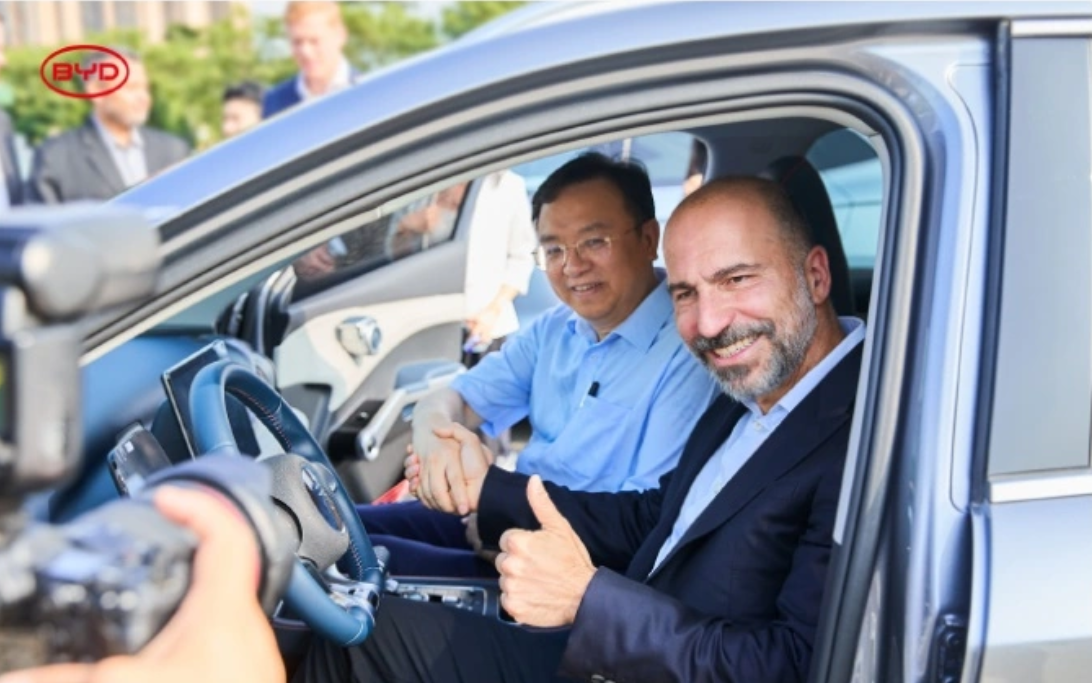 Uber CEO Leads Delegation to BYD for Deepened Electric Vehicle ...